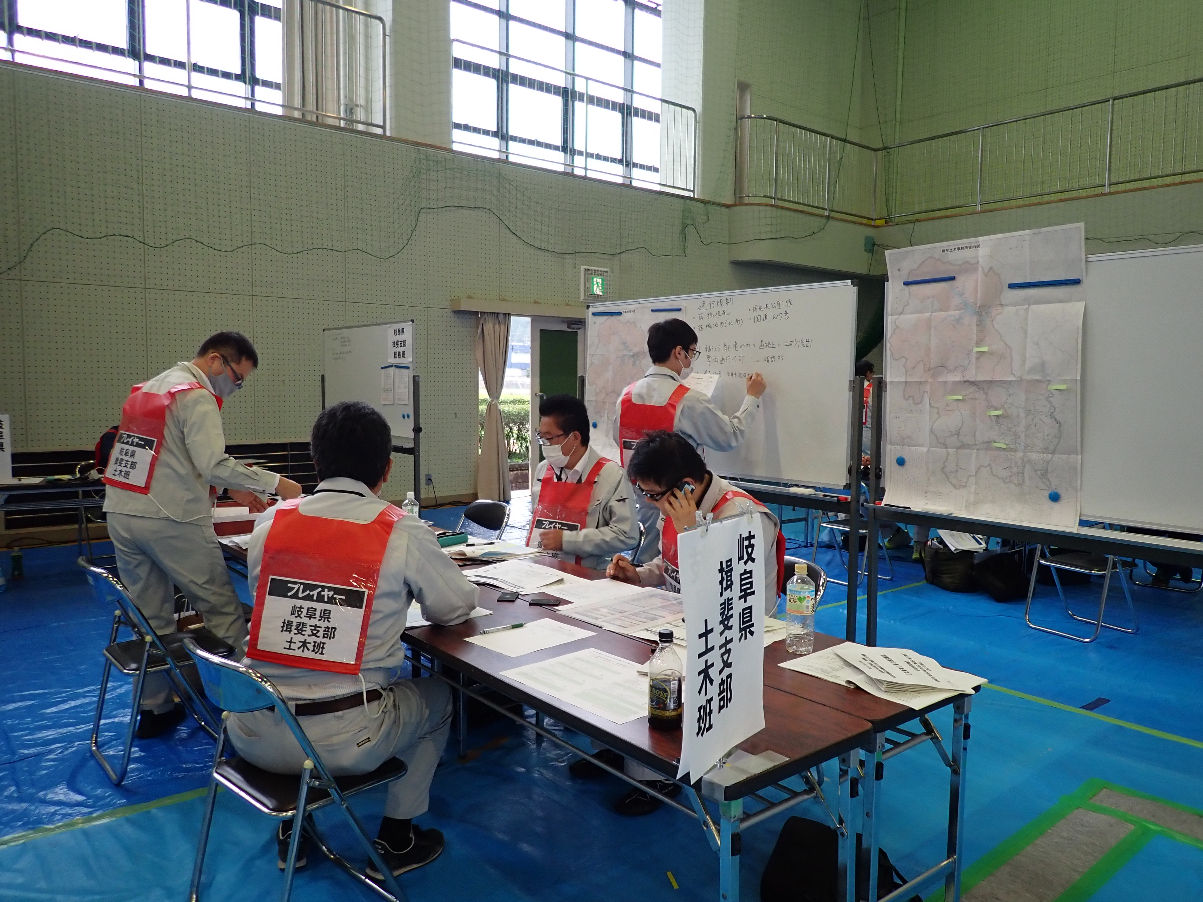 vol.222 大規模土砂災害を想定した合同防災訓練を実施しました｜越美山系砂防事務所 | 国土交通省 中部地方整備局